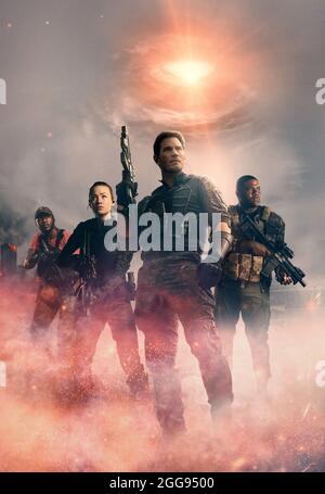 The Tomorrow War (2021) directed by Chris McKay and starring Chris ...