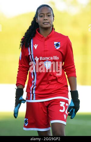 Rome, Lazio. 29th Aug, 2021. Selena Babb of Sampdoria during the Serie ...