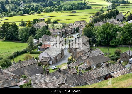 Yorkshire Dales village of Gunnerside in Swaledale, England, North ...