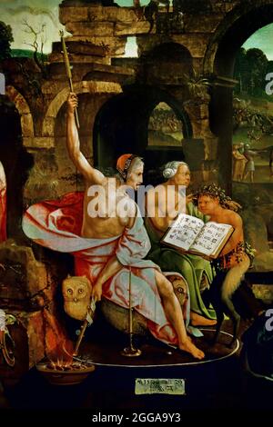 Saul with the Witch of Endor, Jacob Cornelisz. van Oostsanen, 1526 ...