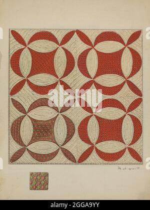 Patchwork Quilt, c. 1936 Stock Photo - Alamy