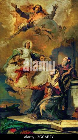 Anna & Joachim (parents of Christian Holy Mary) Part of the whole ...