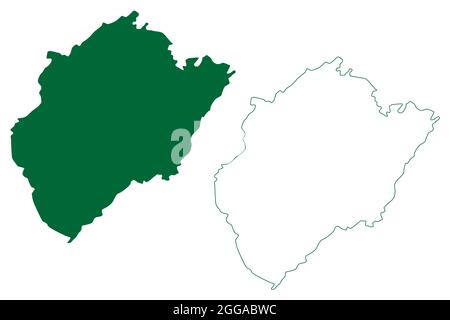 Budgam district (Jammu and Kashmir union territory, Republic of India ...