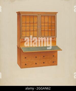 Shaker Secretary Desk, c. 1937 Stock Photo - Alamy