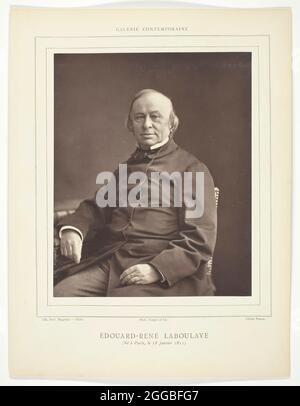 Édouard René de Laboulaye by Nadar Stock Photo - Alamy