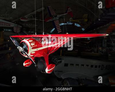 Smithsonian Air and Space Museum Howard Hughes biplane roaring 20's ...