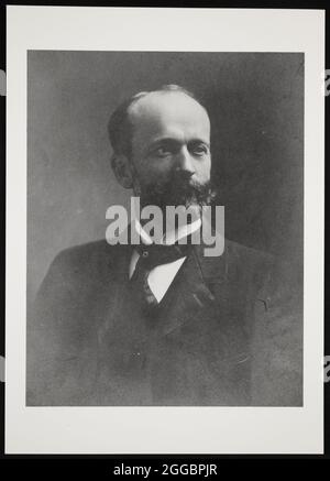 Portrait of Charles Doolittle Walcott (1850-1927), 1873. At age 23 ...