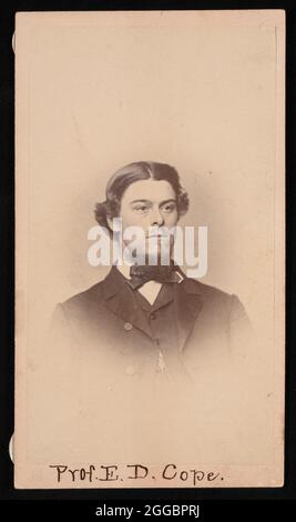 Edward Drinker Cope (1840-1897) American naturalist Stock Photo - Alamy