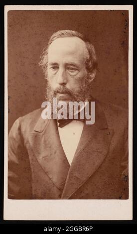 Portrait of James Croll (1821-1890), Before 1876 Stock Photo - Alamy
