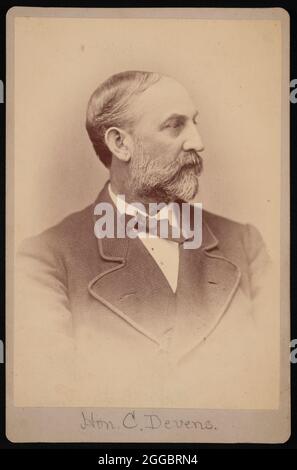 Portrait of Charles Devens (1820-1891), Circa 1860s. Major General ...