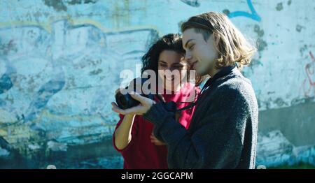 ANTIGONE, from left: Nahema Ricci, Hakim Brahimi, 2019. © Cinema Libre ...