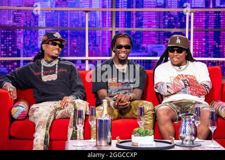 FRIDAY NIGHT VIBES, guests from left: Quavo, Offset, Takeoff, Suicide ...