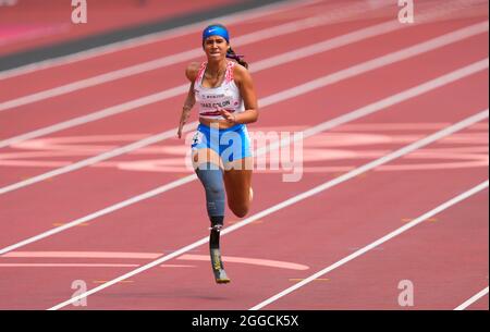 August 31, 2021: Yaimillie Marie Diaz Colon from Puerto Rico at 200m ...