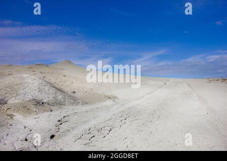 A beautiful large mud volcano. Alat. Azerbaijan Stock Photo - Alamy