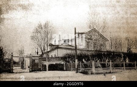 The birthplace of Pyotr Tchaikovsky (1840-1893) in Votkinsk, a small ...