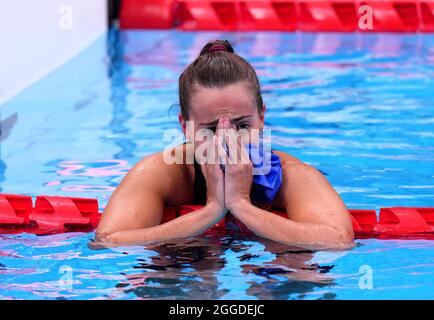 Italy's Giulia Terzi celebrates winning the gold medal in the Women's ...