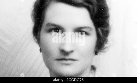 VIRGINIA HALL (1906-1982) American agent with SOE and OSS receives the ...