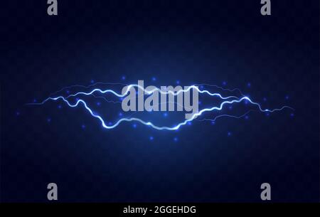 lightning light effect background realistic flash with lightning ...