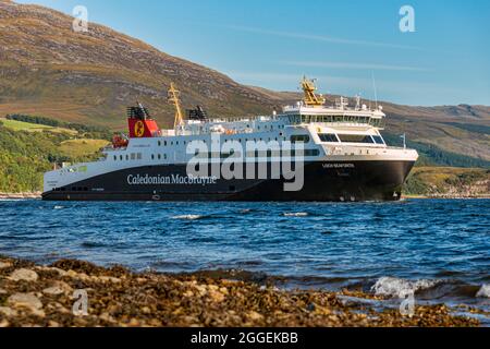 The Scottish ferry Loch Seaforth is operated by Caledonian MacBrayne ...