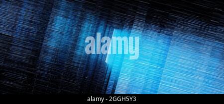 Blue glowing multidimensional technology, computer generated abstract background, 3D rendering ...