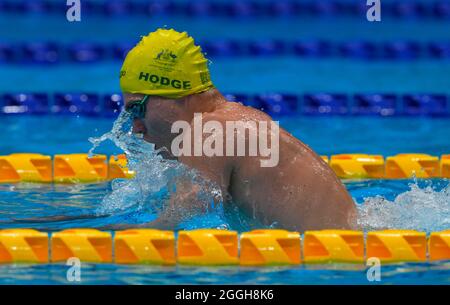 September 1, 2021: Timothy Hodge from Australia winning silver during ...