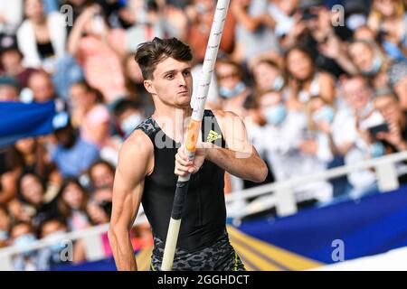 Ethan CORMONT of France Pole Vault Men Qualification during the ...