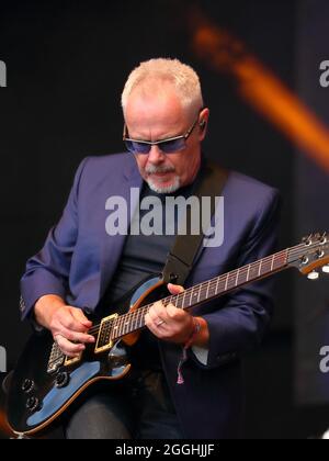 Nik Kershaw performed at the Rewind South 80s Music Festival in Henley ...
