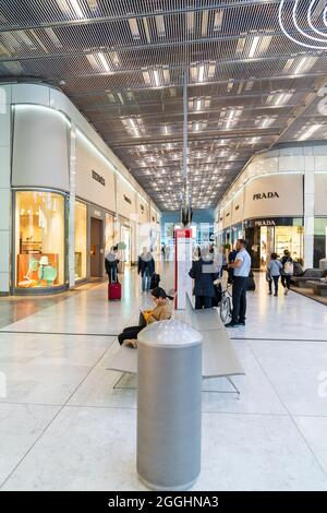The F terminal gates at Charles de Gaulle CDG Airport in Roissy France ...