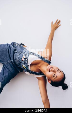 Dreamy Artist is having fun Stock Photo - Alamy