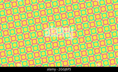 Abstract seamless pattern , Adjointed Circles pattern, background ...