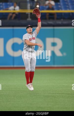 Boston Red Sox Hunter Renfroe during a baseball game at Fenway Park ...