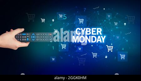 male hand holding wireless peripheral Stock Photo - Alamy