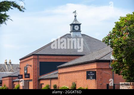 Musselburgh Racecourse building Stock Photo - Alamy