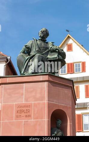 Monument to Johannes Kepler (1571-1630) from August from Kreling for ...