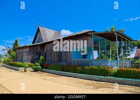 Gajah Baliku house is one of the traditional houses of the Banjar tribe ...