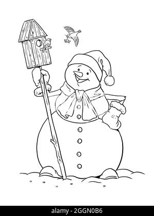 Funny Santa Claus Merry Christmas tree Happy New Year Celebration Gift ...