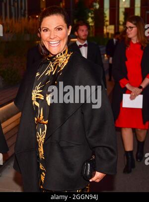 Crown Princess Victoria at Tonka restaurant in Umea, Sweden 1 September ...