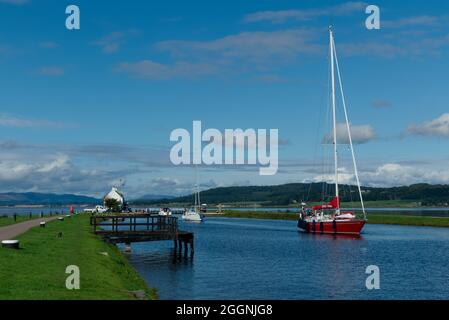 Clachnaharry Inverness Scotland Caledonian Canal Sealock House and ...