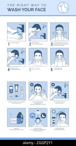 The right way to wash your face: how to cleanse your face properly ...