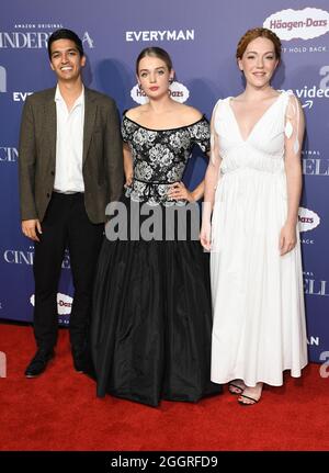 Luke Latchman, Tallulah Greive and Charlotte Spencer arrives at ...