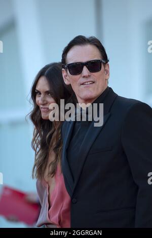 Roberta Mastromichele and Matt Dillon attending the Opening Ceremony of ...