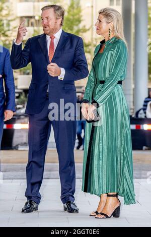 King Willem-Alexander attend the opening of the Suriname Museum in ...