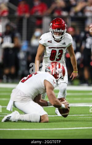 September 02, 2021: Eastern Washington Eagles tight end Dylan Ingram ...
