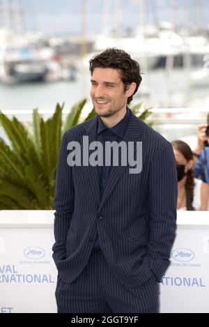 French actor Louis Garrel attends the red carpet during eighth day of ...