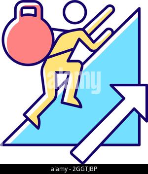 Persistence RGB color icon Stock Vector Image & Art - Alamy