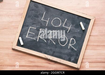 error word on a chopping board on table Stock Photo - Alamy