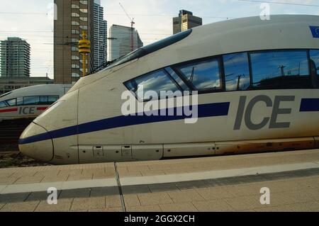 Intercity Express with „Europe“ livery (ICE 3 Europe), Cologne, Germany ...