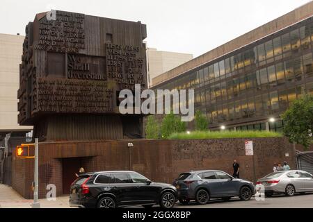 Martin Luther King Jr educational campus in Manhattan NYC Stock Photo ...