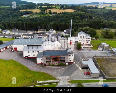 John Dewar & Sons Craigellachie Distillery Moray Scotland July 2023 ...