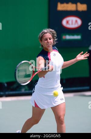 Italian tennis player Maria Elena Camerin, 2002 Stock Photo - Alamy